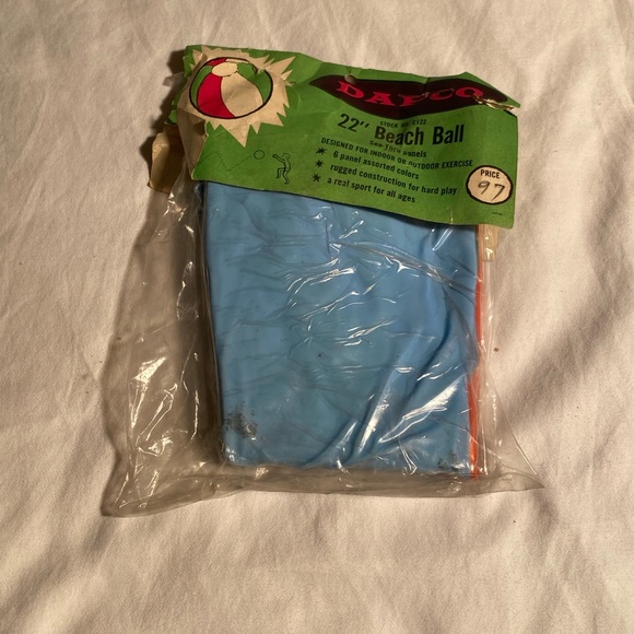 Vintage | Toys | Vintage Draco 22 Beach Ball | Poshmark
